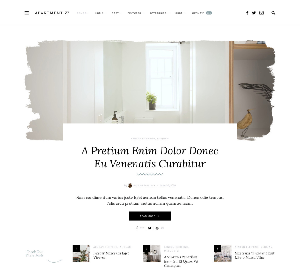 Overflow - Contemporary Blog & Magazine WordPress Theme