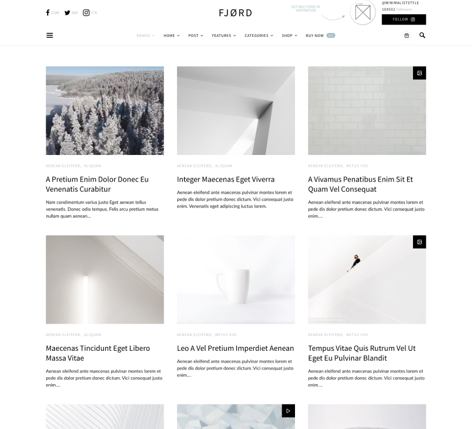 Overflow - Contemporary Blog & Magazine WordPress Theme