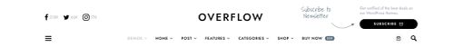 Overflow - Contemporary Blog & Magazine WordPress Theme